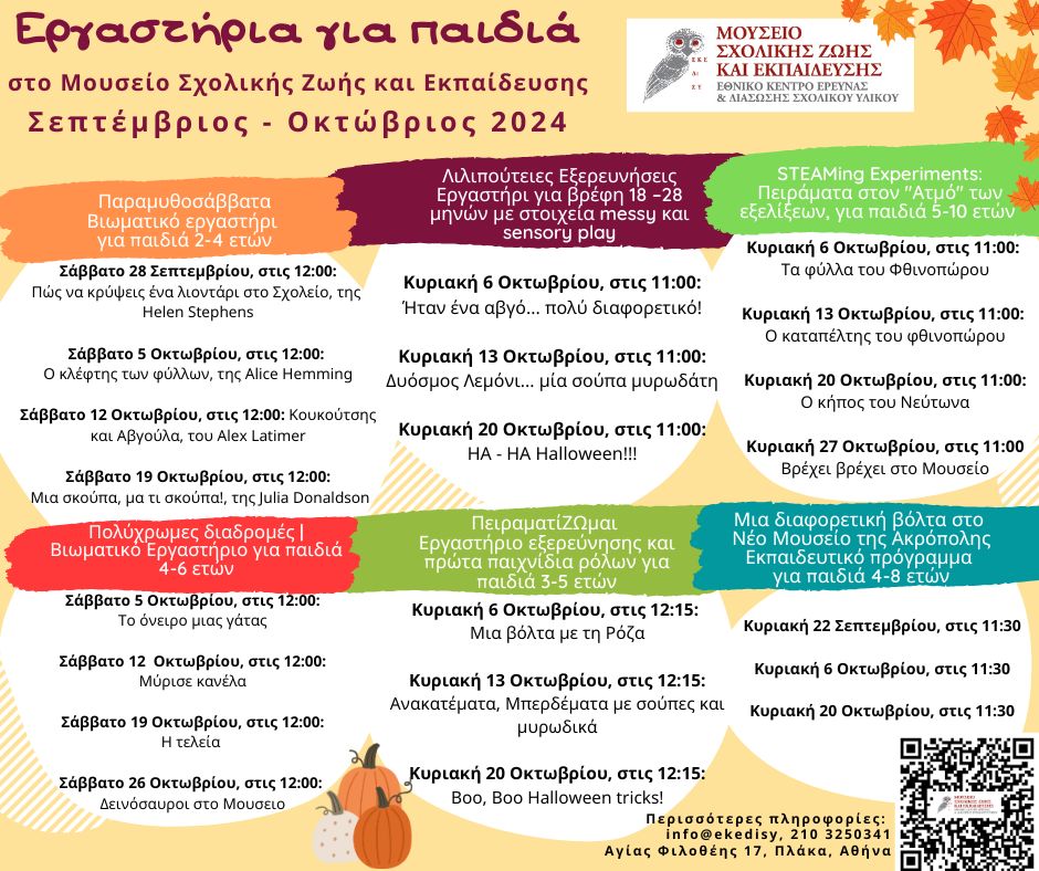 Εργαστήρια για παιδιά | ΕΚΕΔΙΣΥ